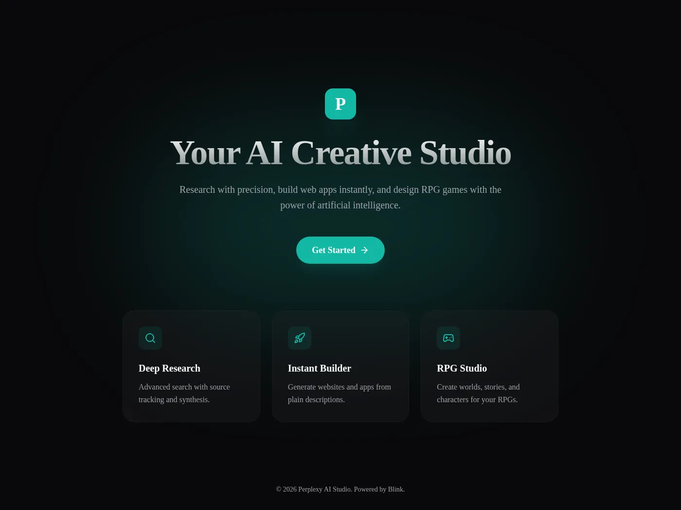 Perplexy AI Studio
