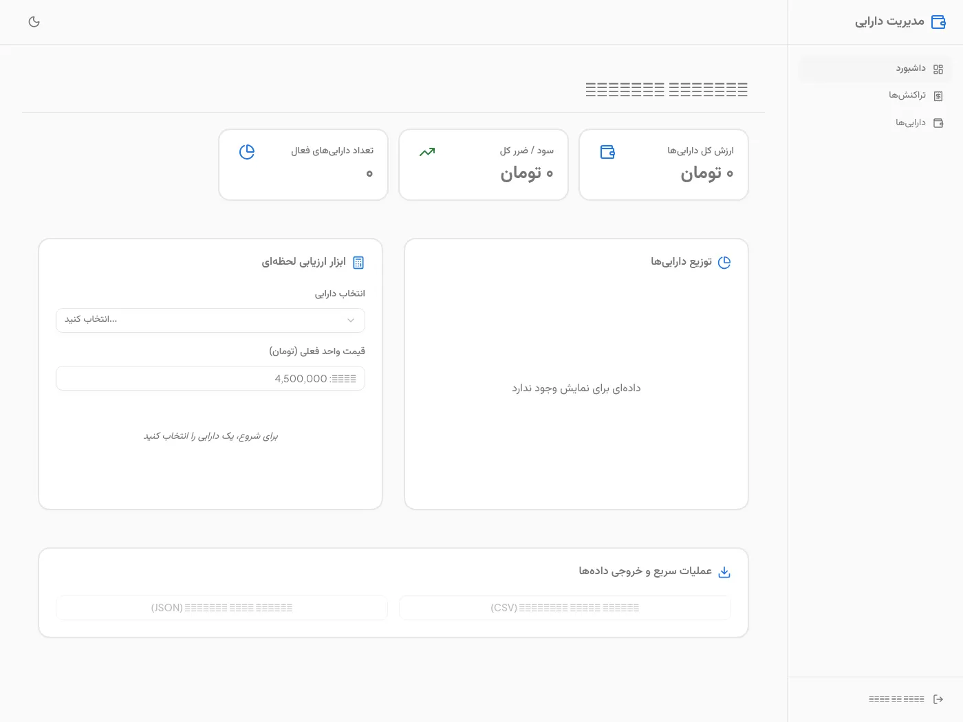 Persian Gold Portfolio