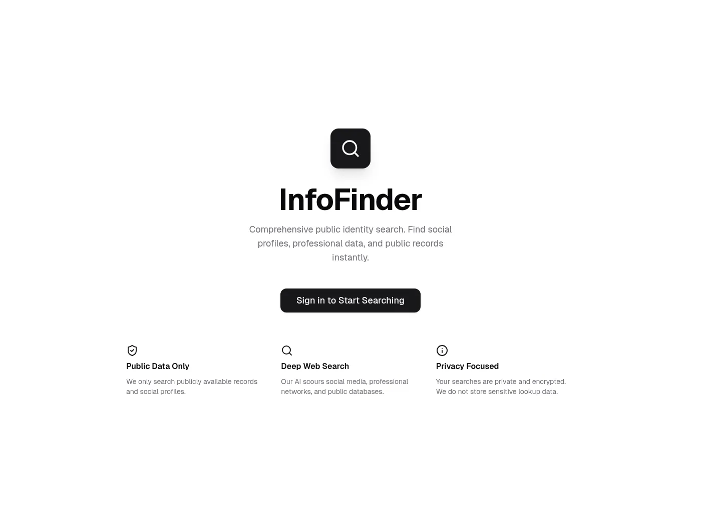 InfoFinder App