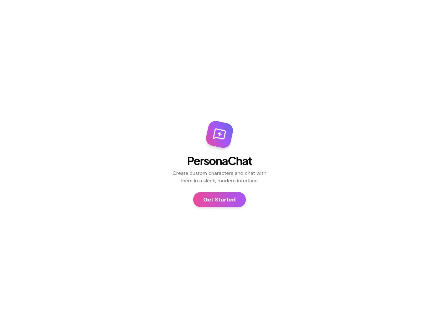 PersonaChat Playground