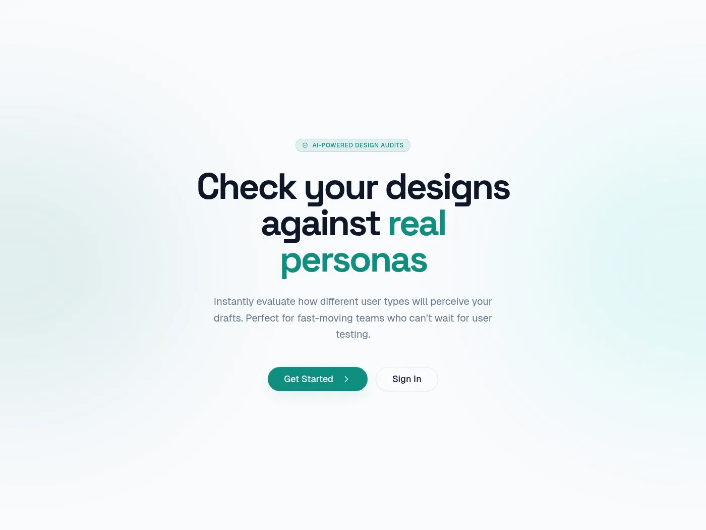 Persona Design Checker