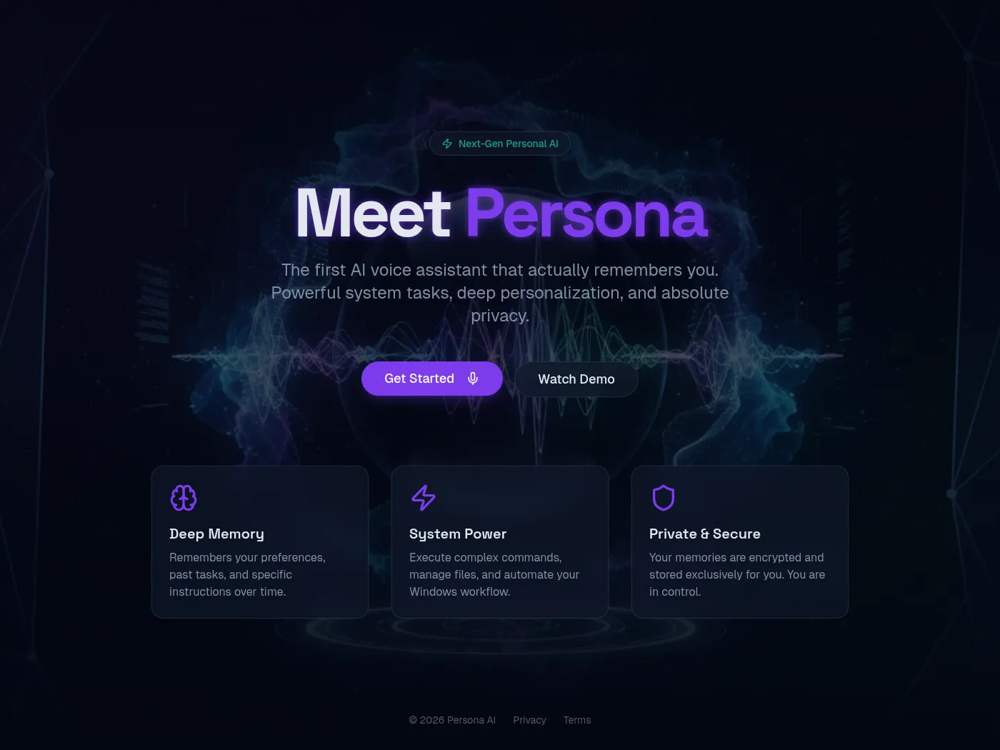 Persona Voice Assistant