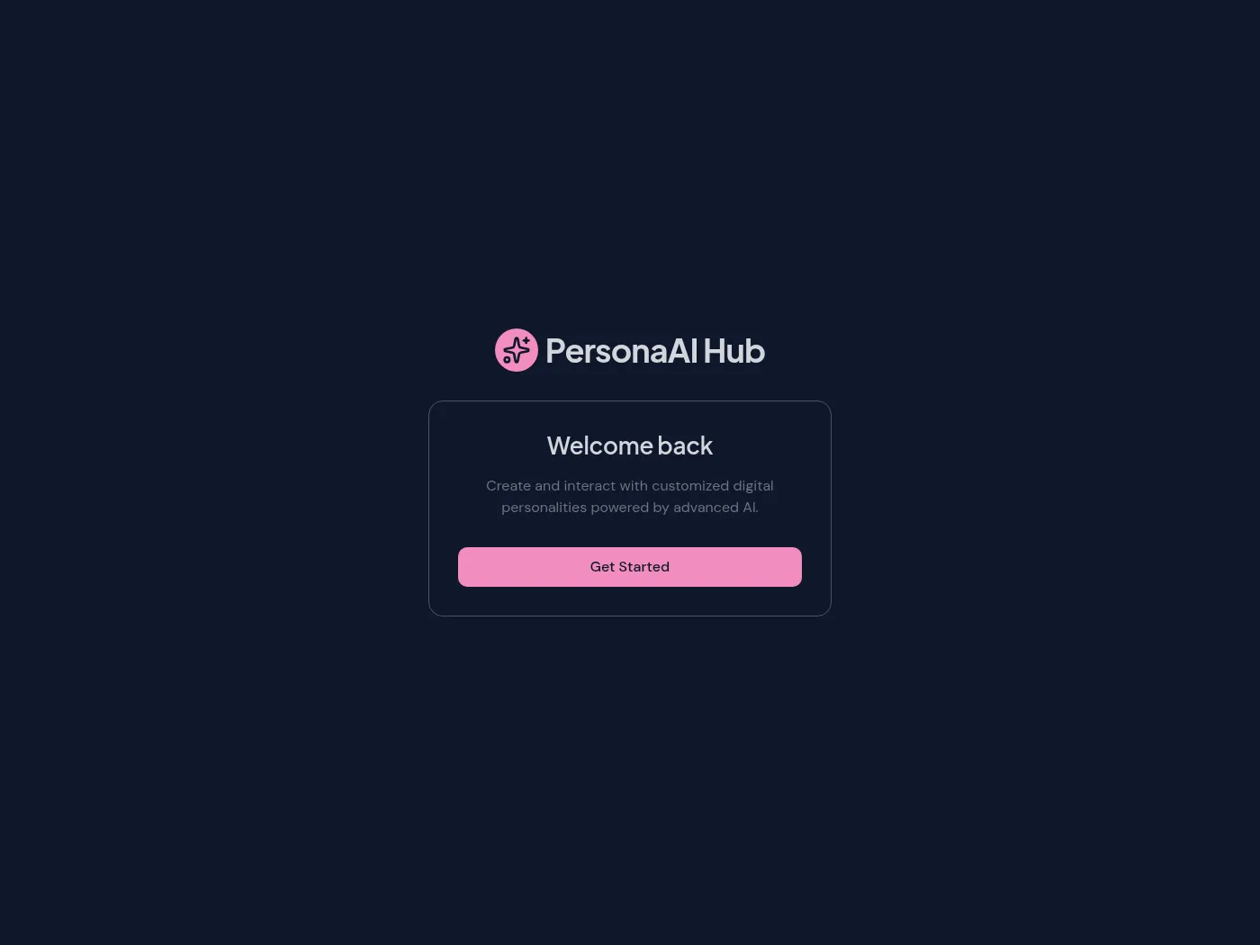 PersonaAI Hub