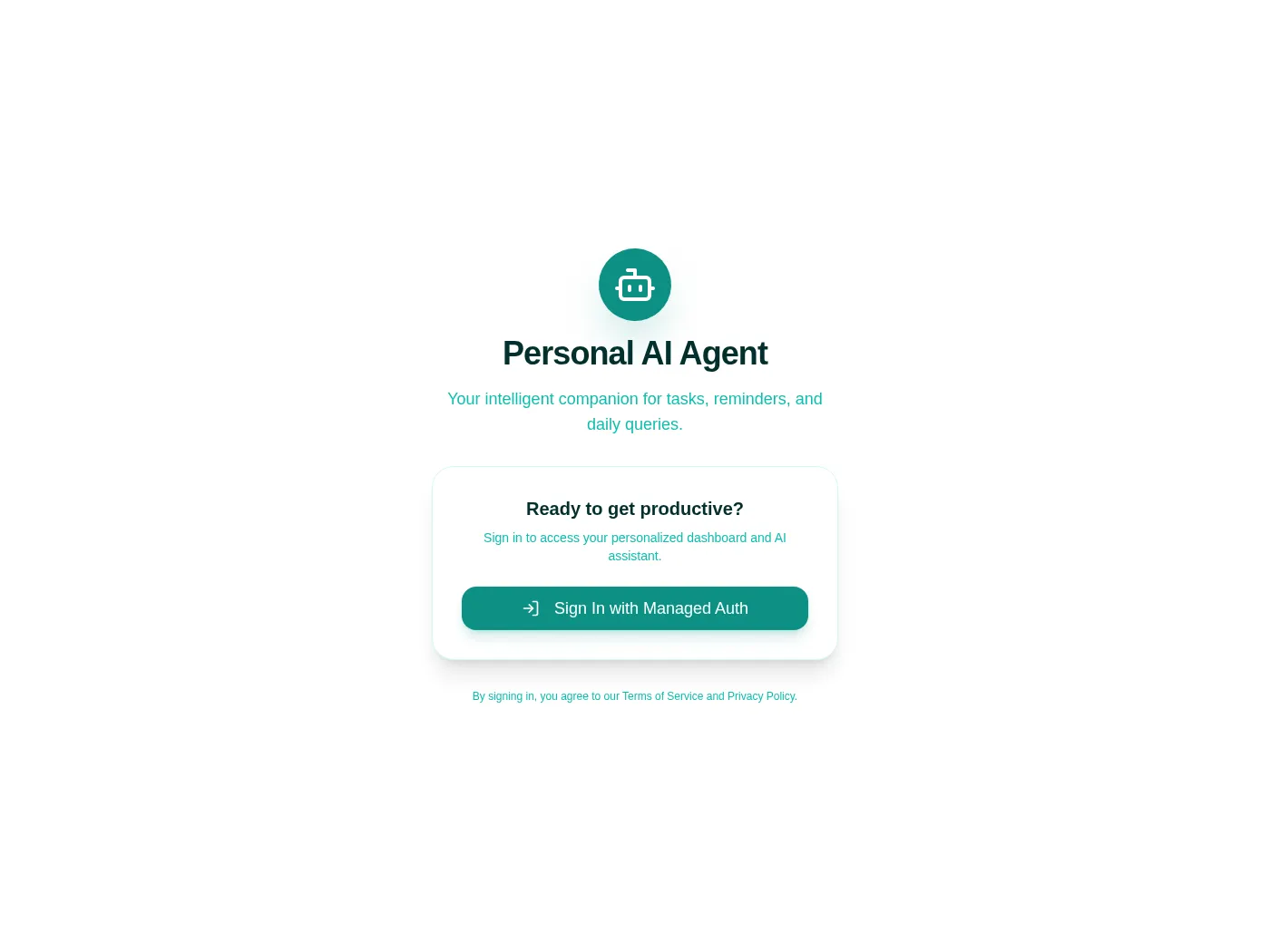 Personal AI Agent