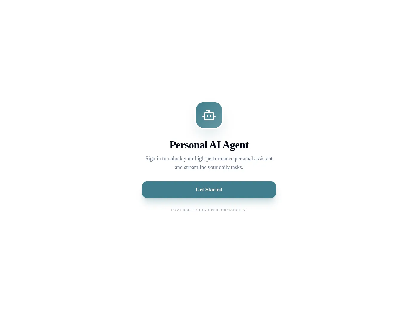 My Personal AI Agent