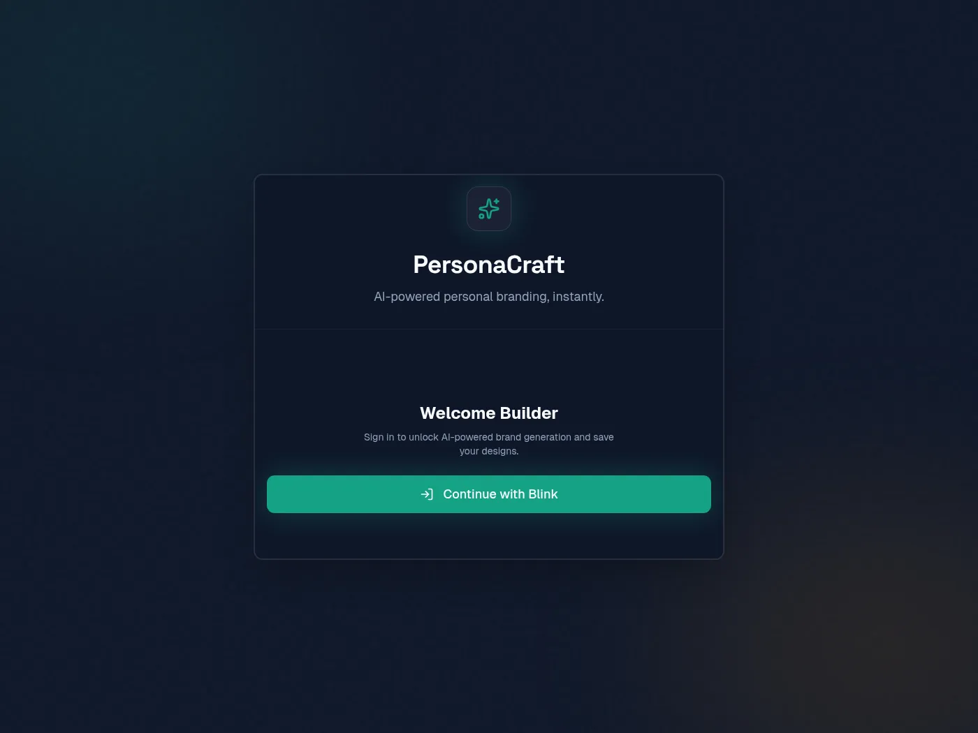 PersonaCraft Site Builder