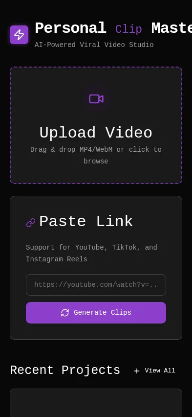 Personal Clip Master