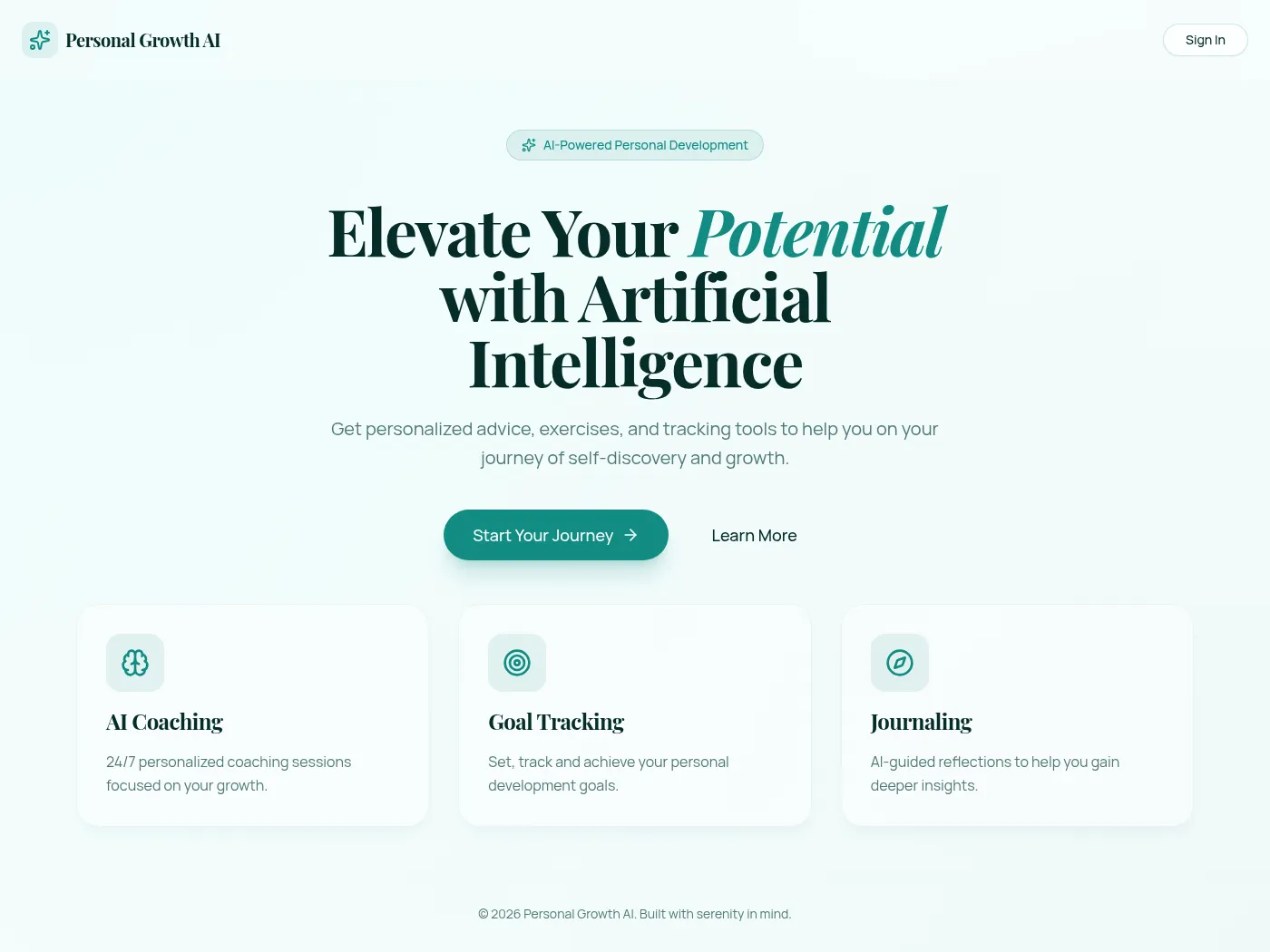 Personal Growth AI