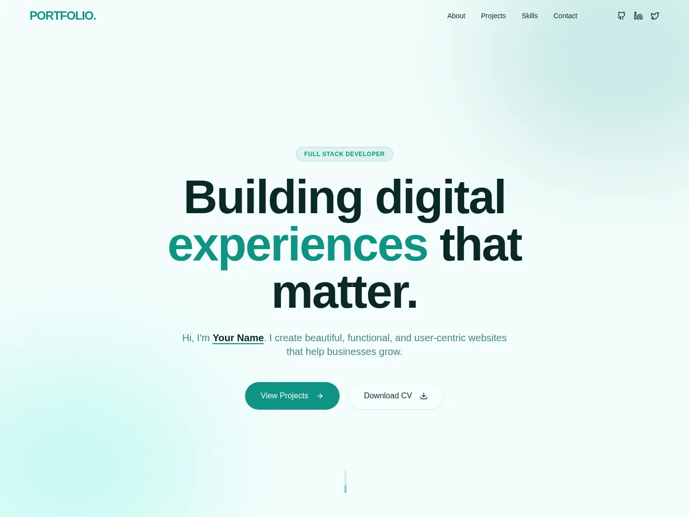 My Personal Website