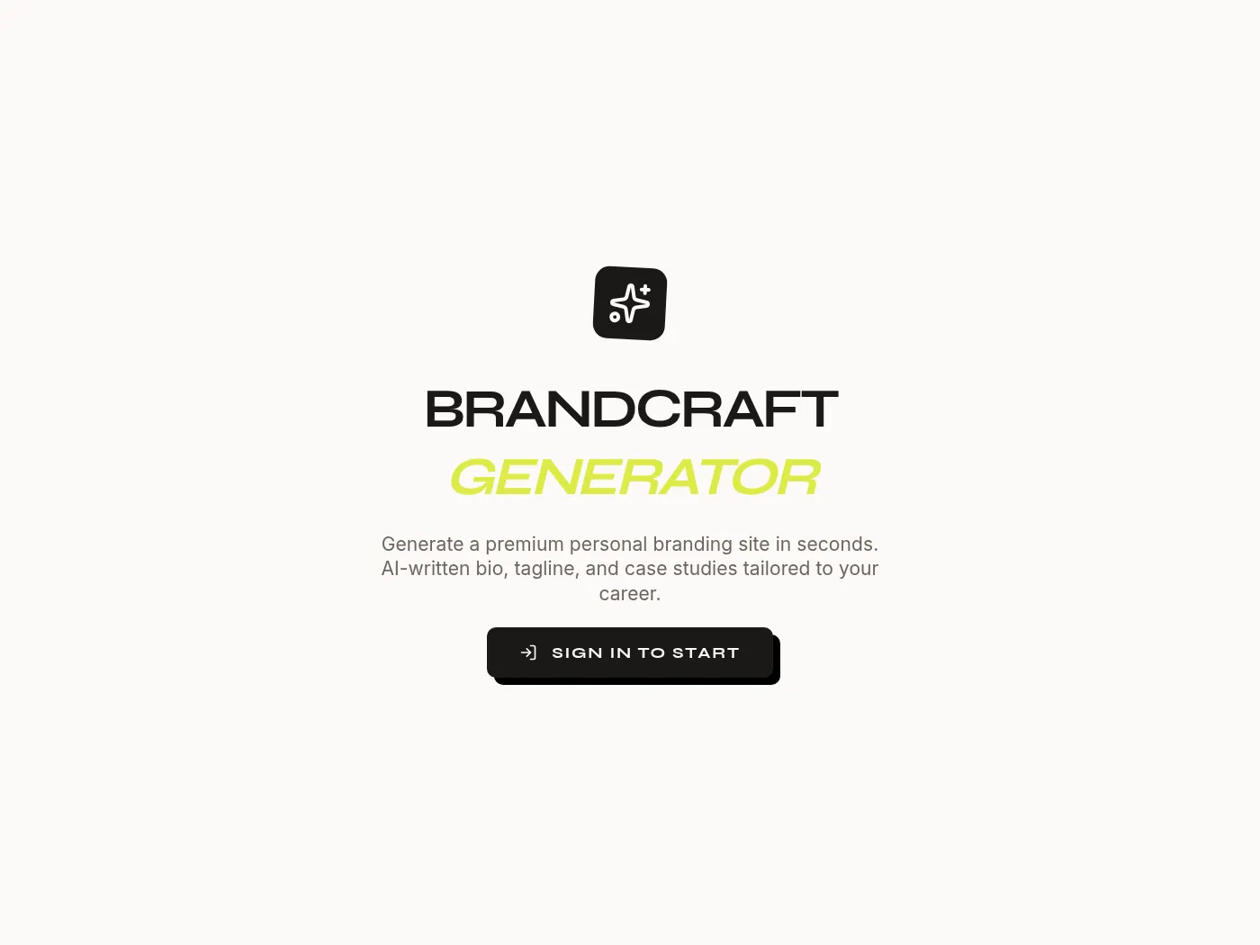 BrandCraft Generator