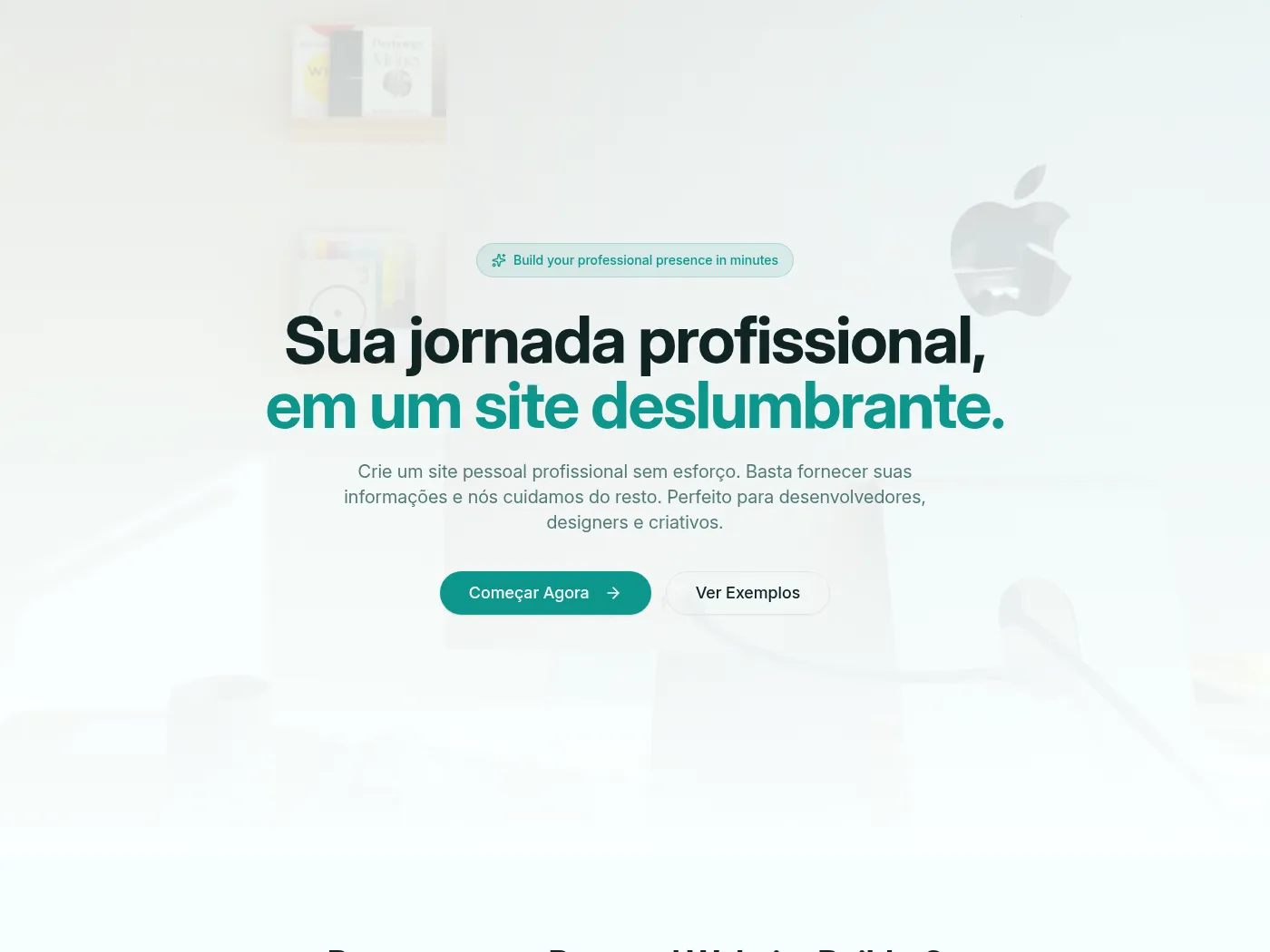 Personal Website Builder