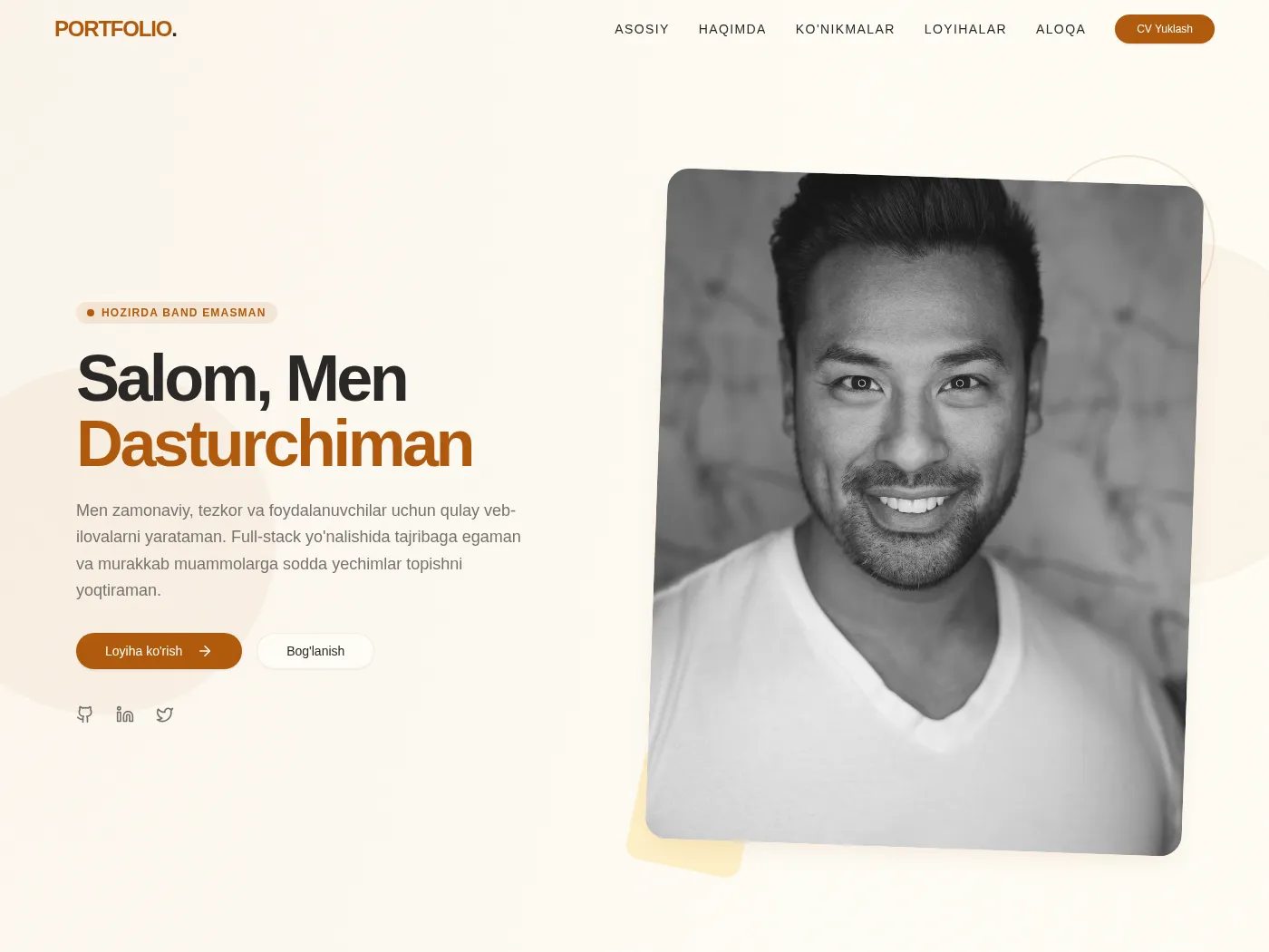 Personal Web Portfolio