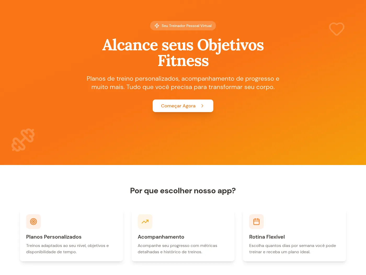 Seja Meu Personal Trainer