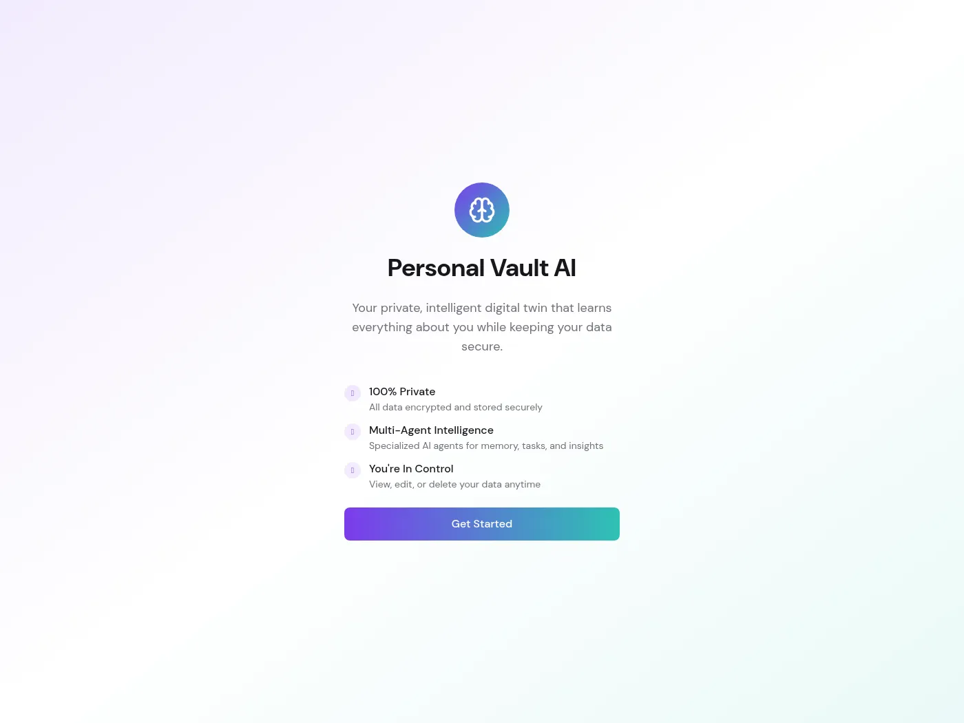 Personal Vault AI