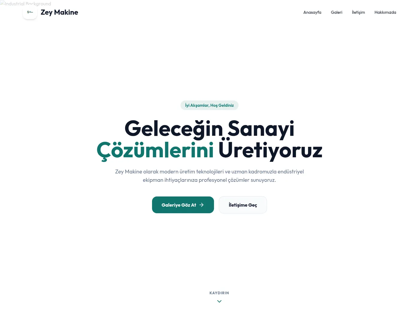 Personalized Landing Page