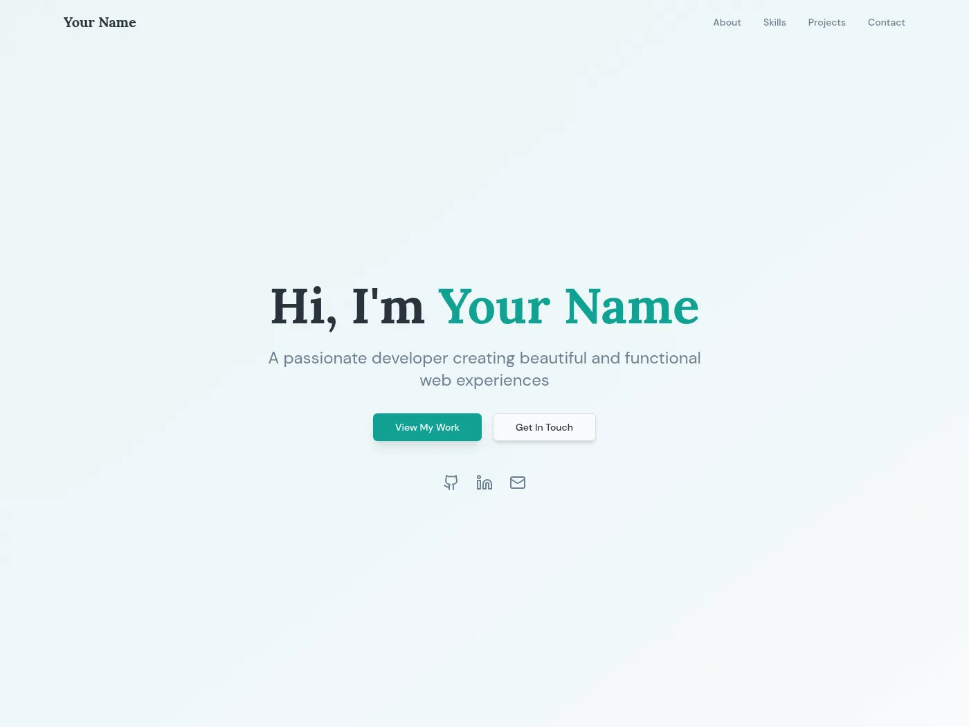 My Personal Website