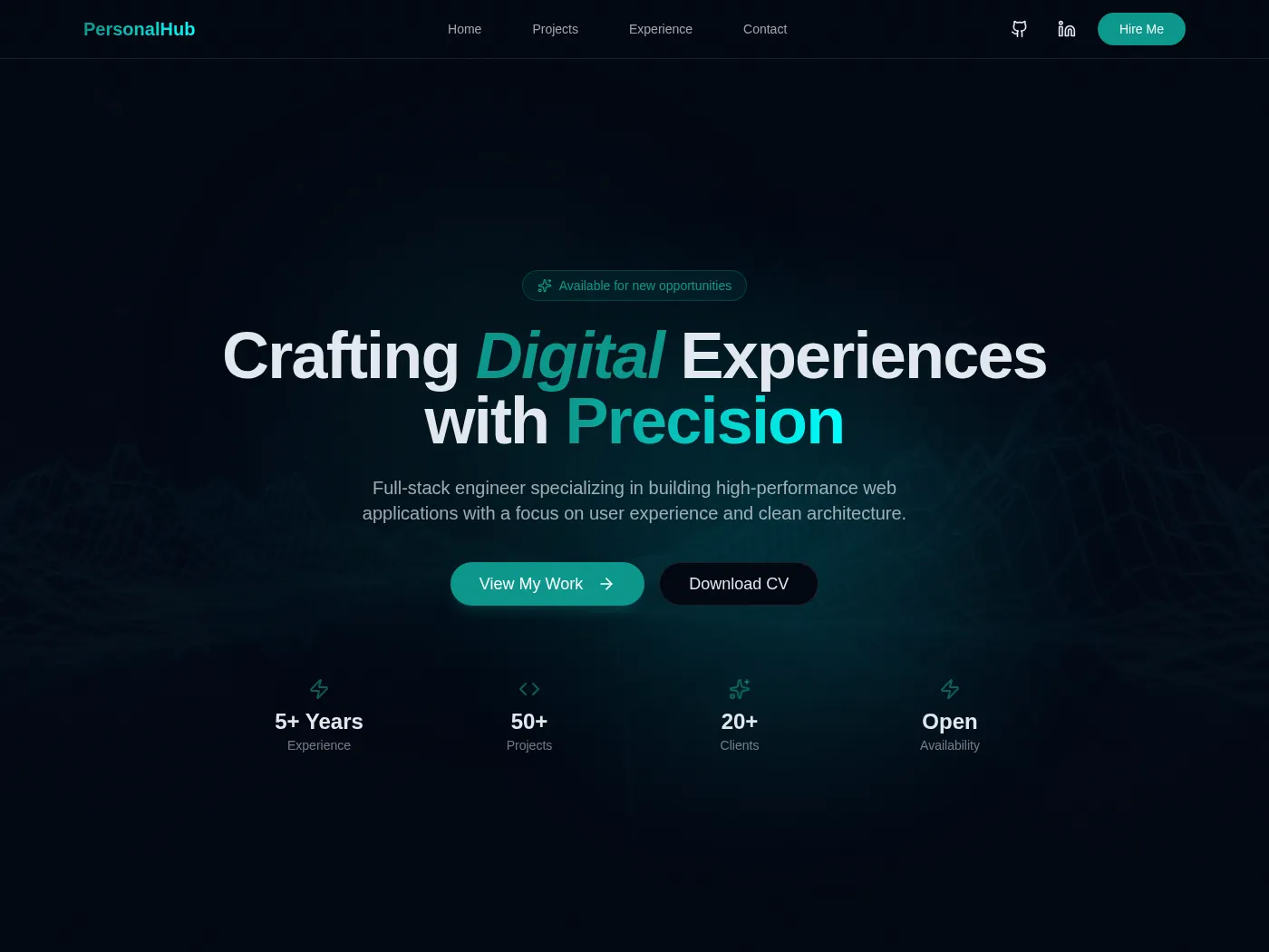 Personal Web Hub
