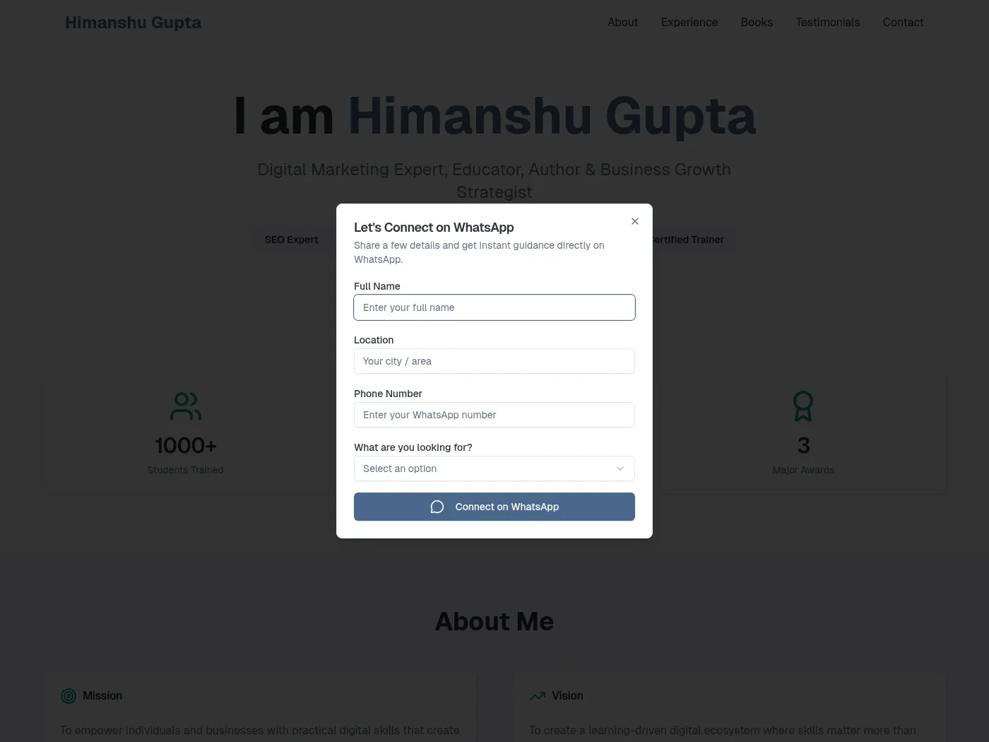 Personal Site