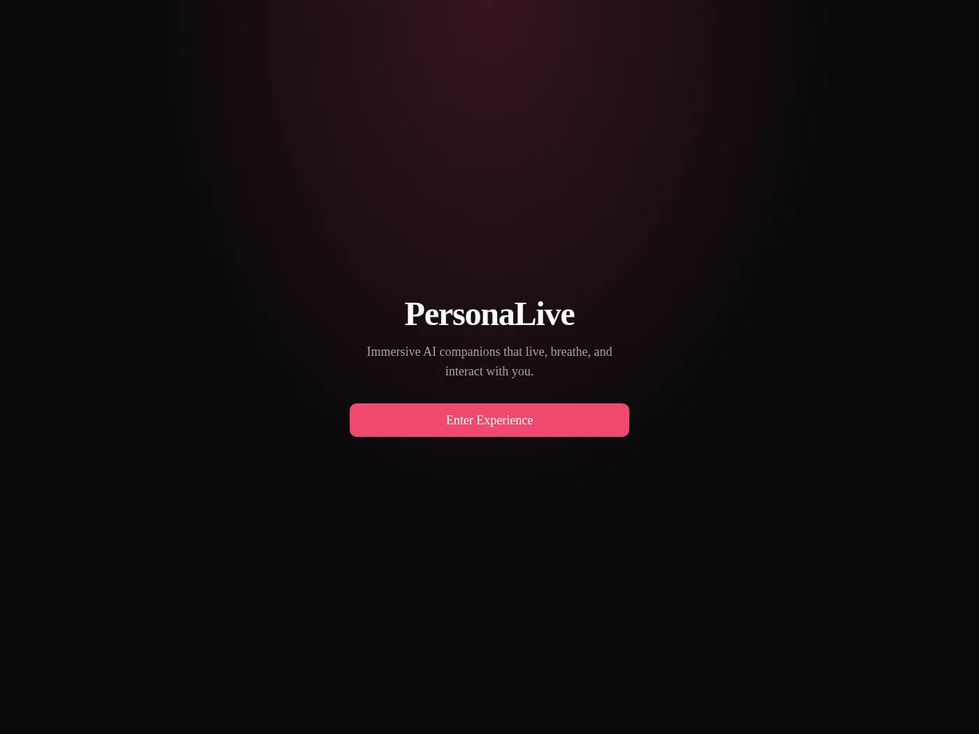 PersonaLive AI Chat