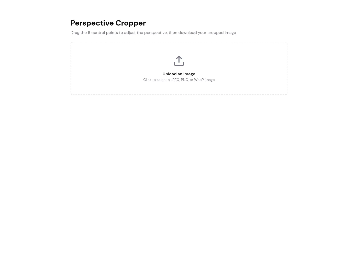 Perspective Cropper
