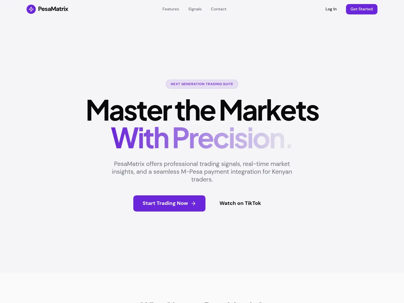 PesaMatrix SaaS Suite