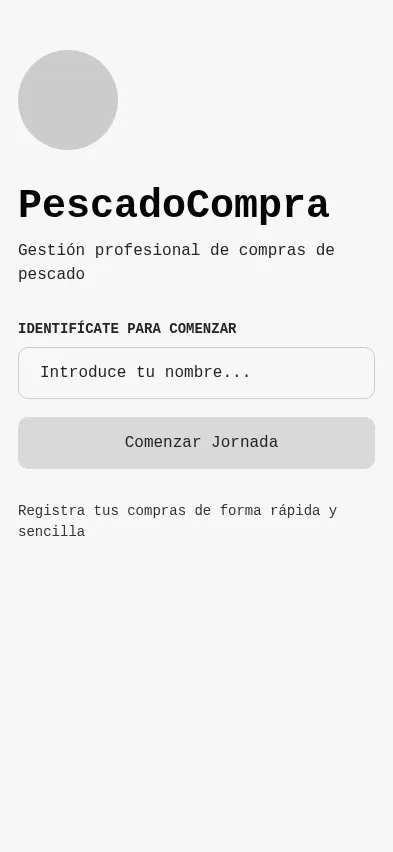 PescadoCompra Móvil