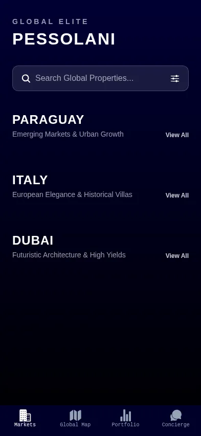 PESSOLANI Global Elite App