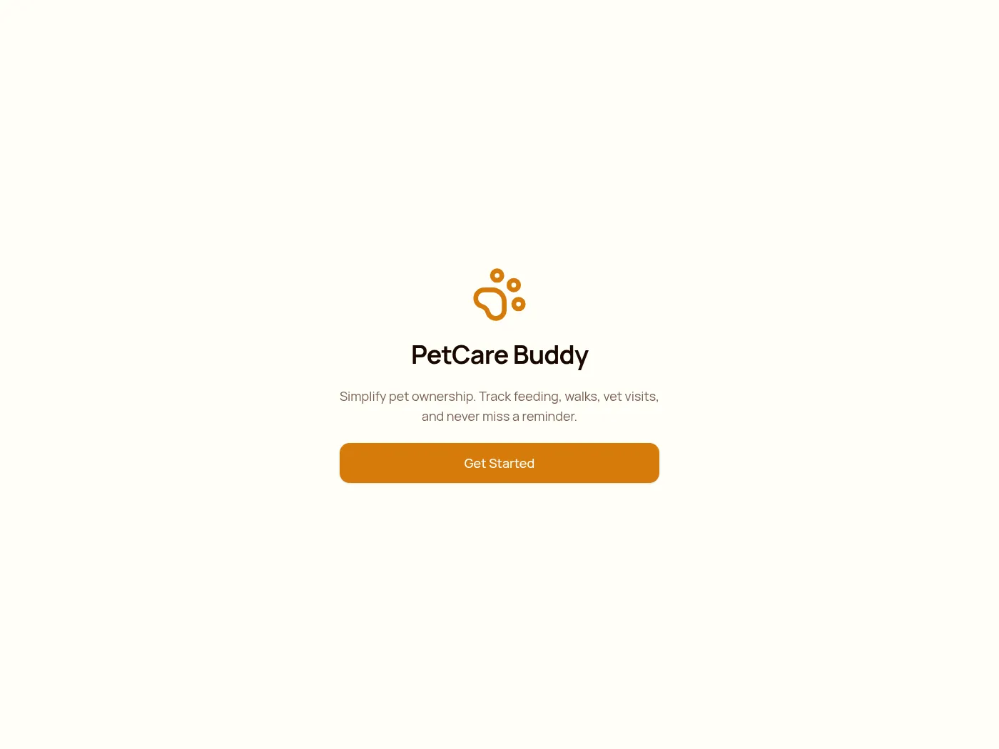 PetCare Buddy