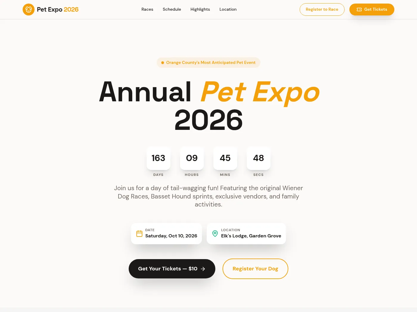 Garden Grove Pet Expo