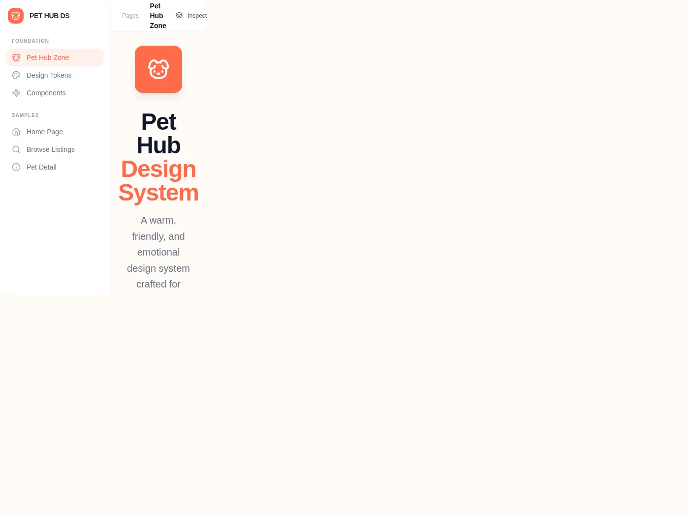 Pet Hub Design System