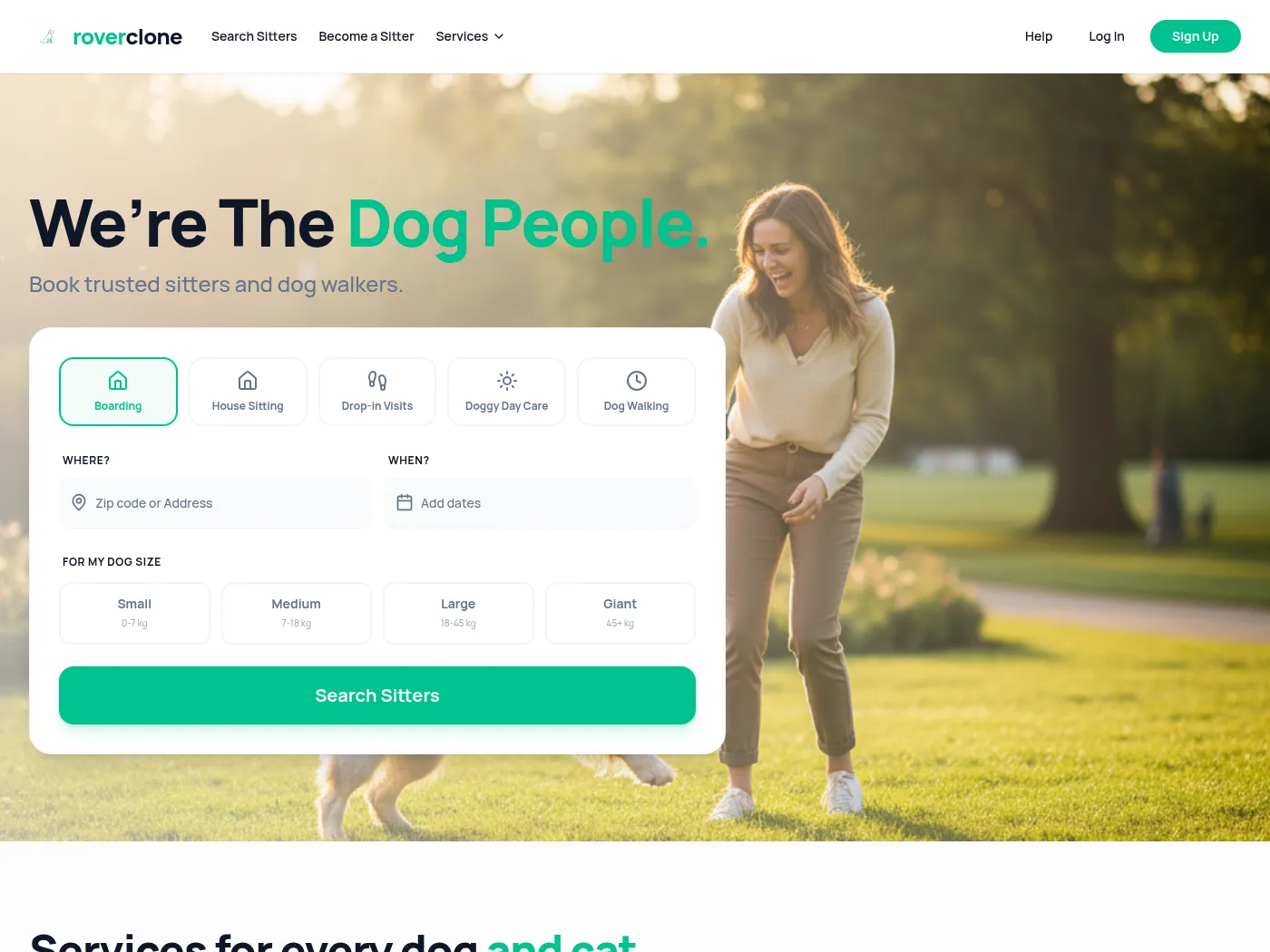 Pet Sitter Finder