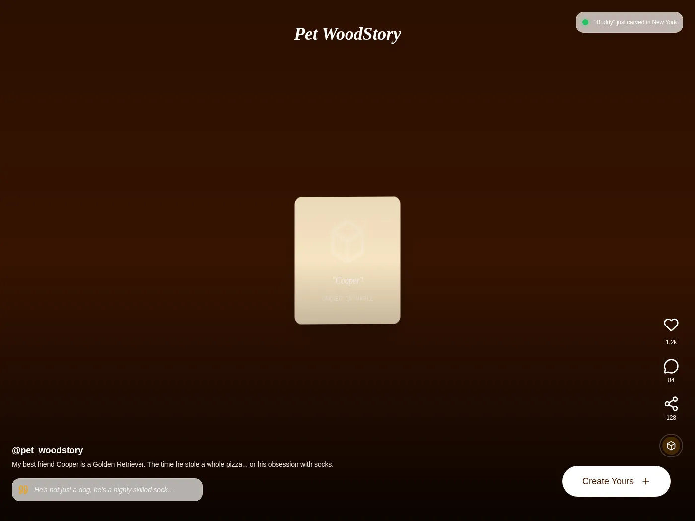 Pet3D WoodStory Studio