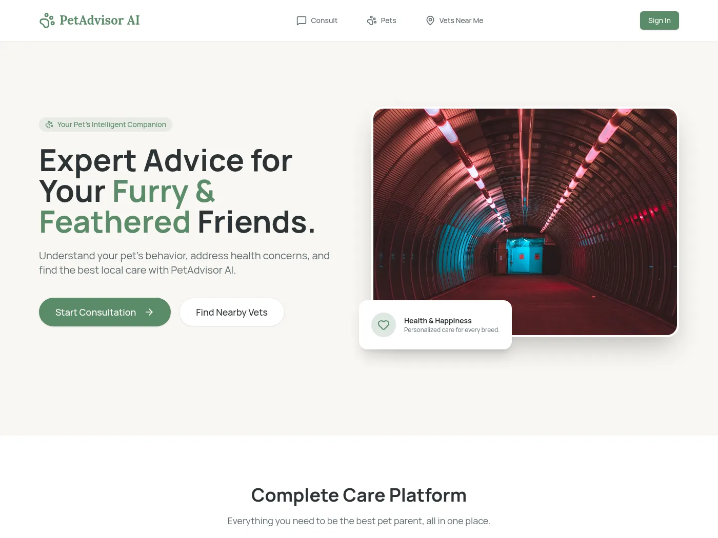 PetAdvisor AI