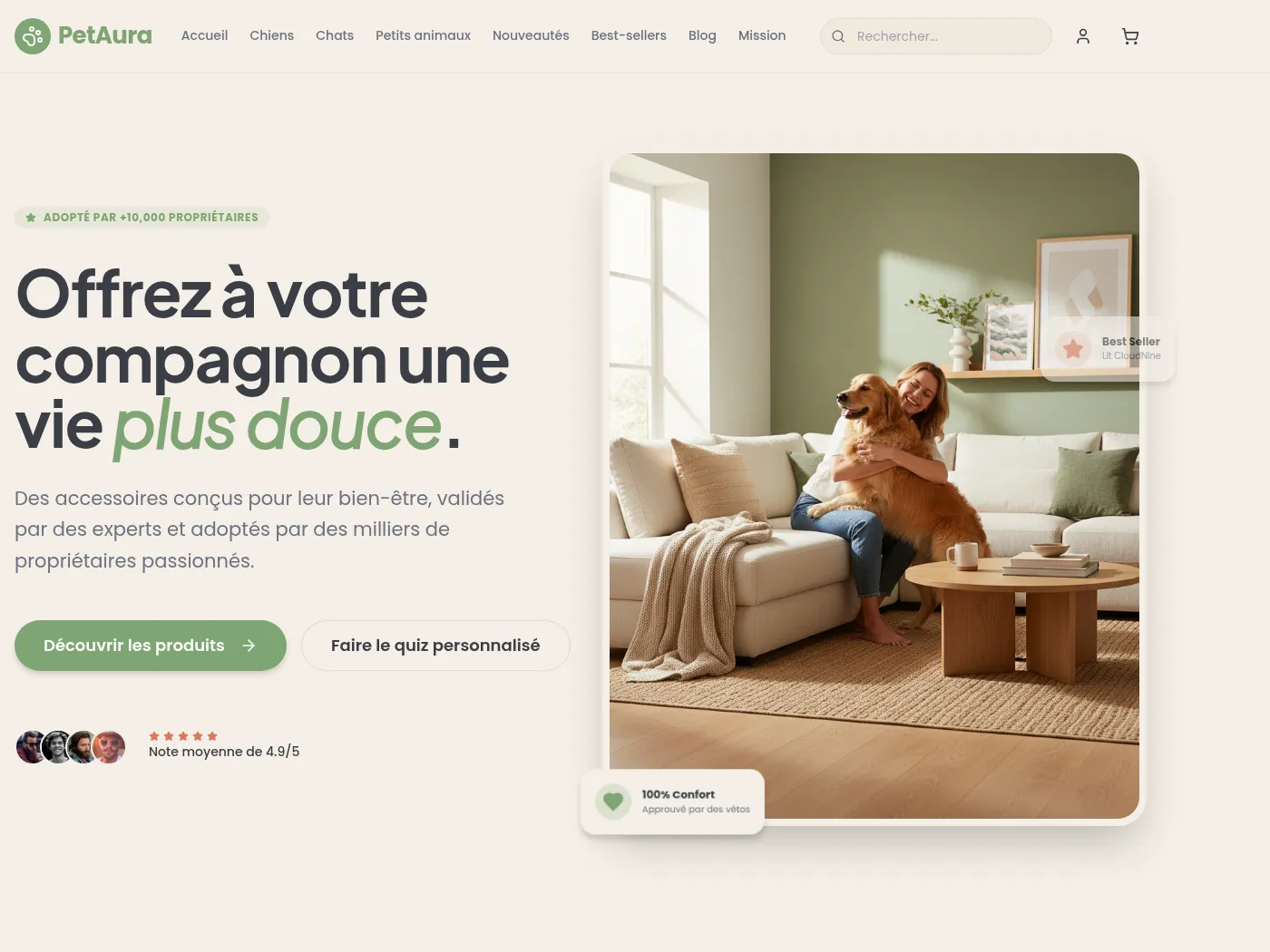 PetAura Premium E-Commerce