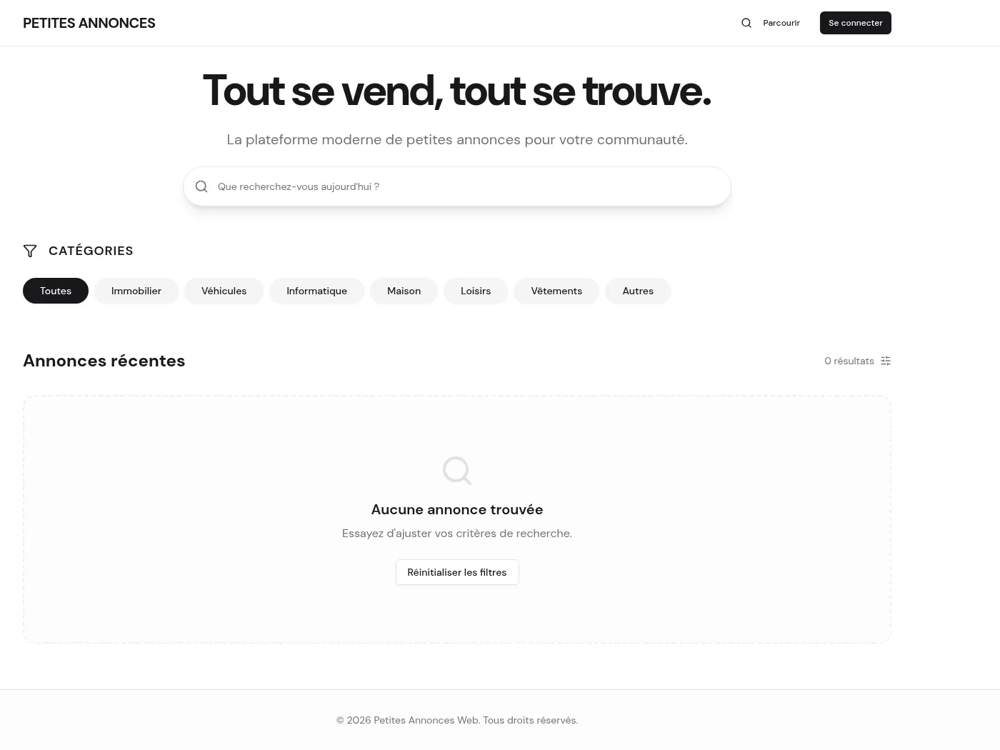 Petites Annonces Web