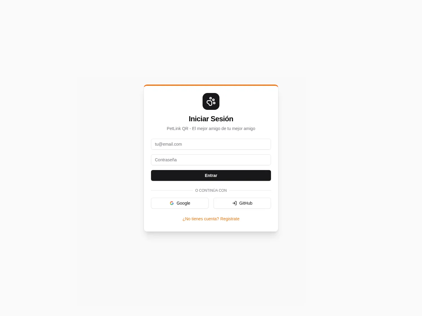 PetLink QR Web App
