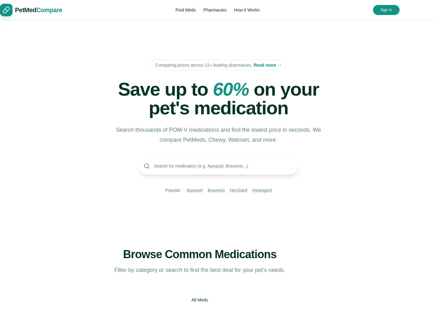 Pet Med Price Tracker