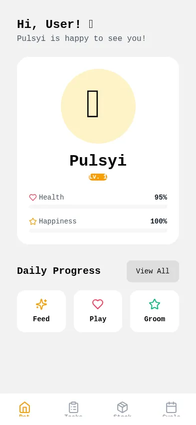 PetPal Task Tracker