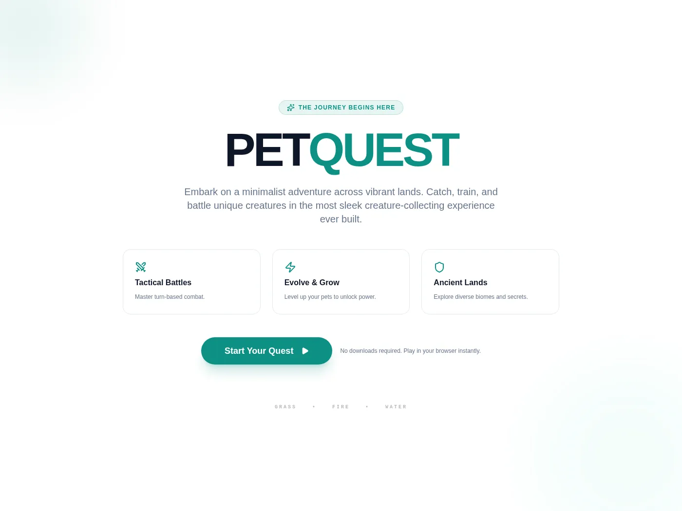 PetQuest Adventure