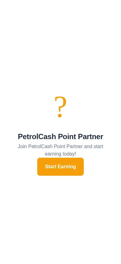PetrolCash Point Partner