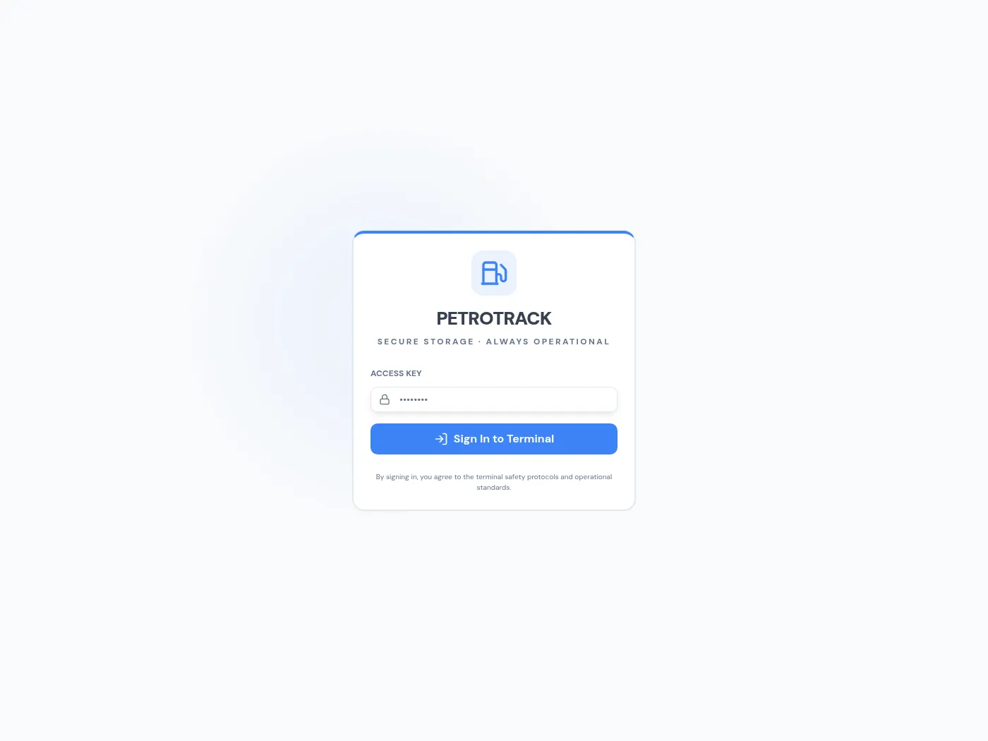 PetroTrack Dashboard