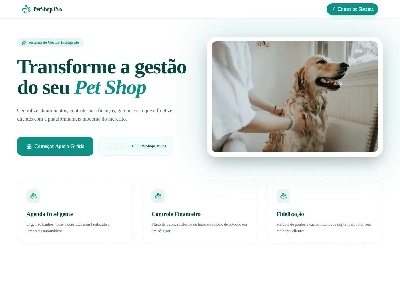PetShop Gestão Pro