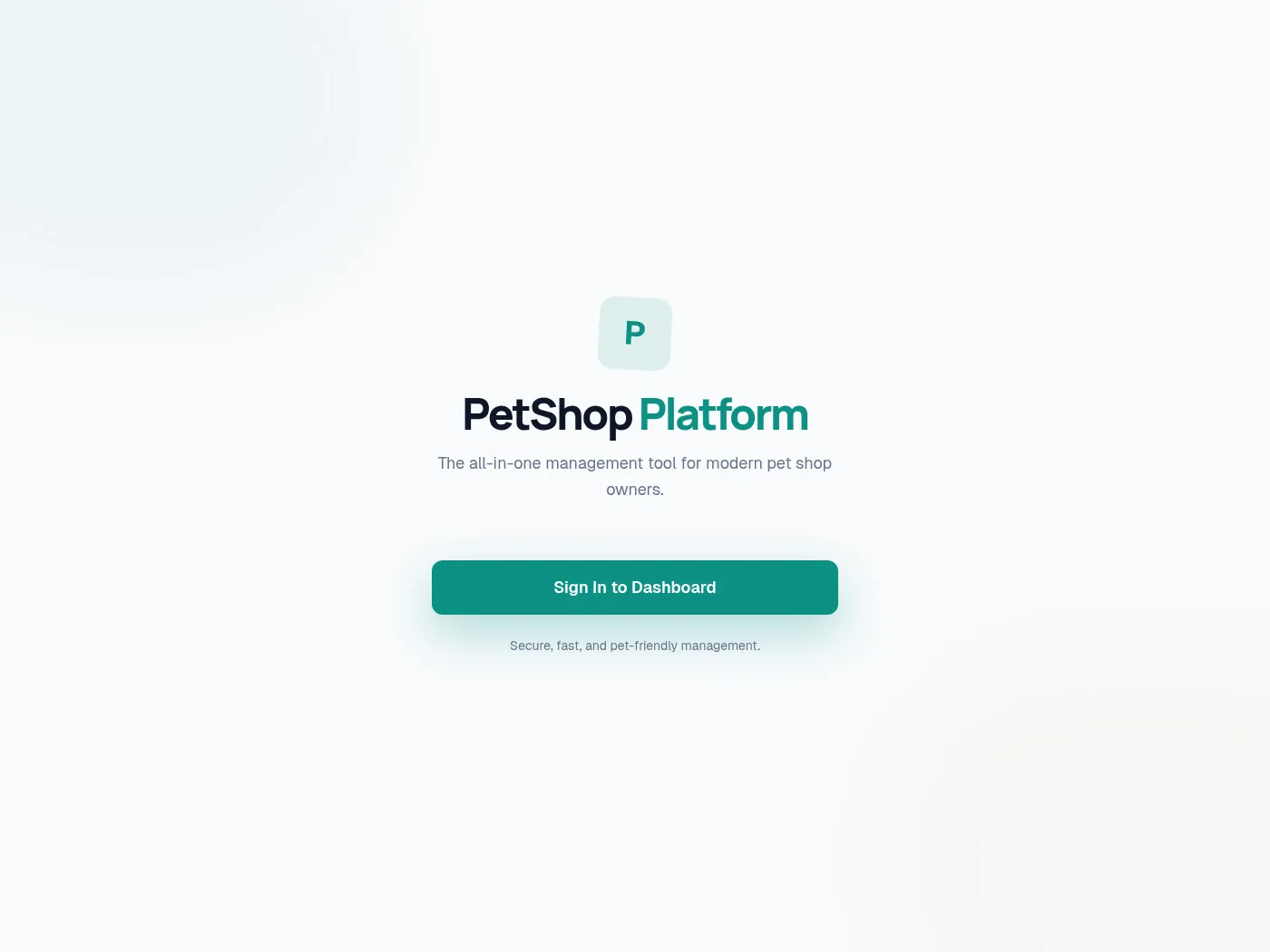 PetShop Platform