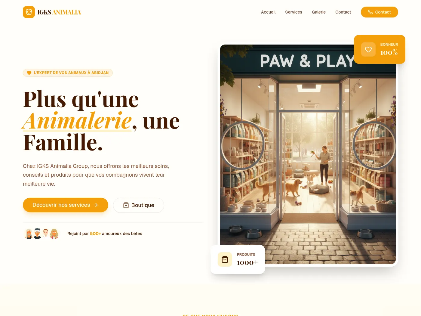 Pet Shop Showcase