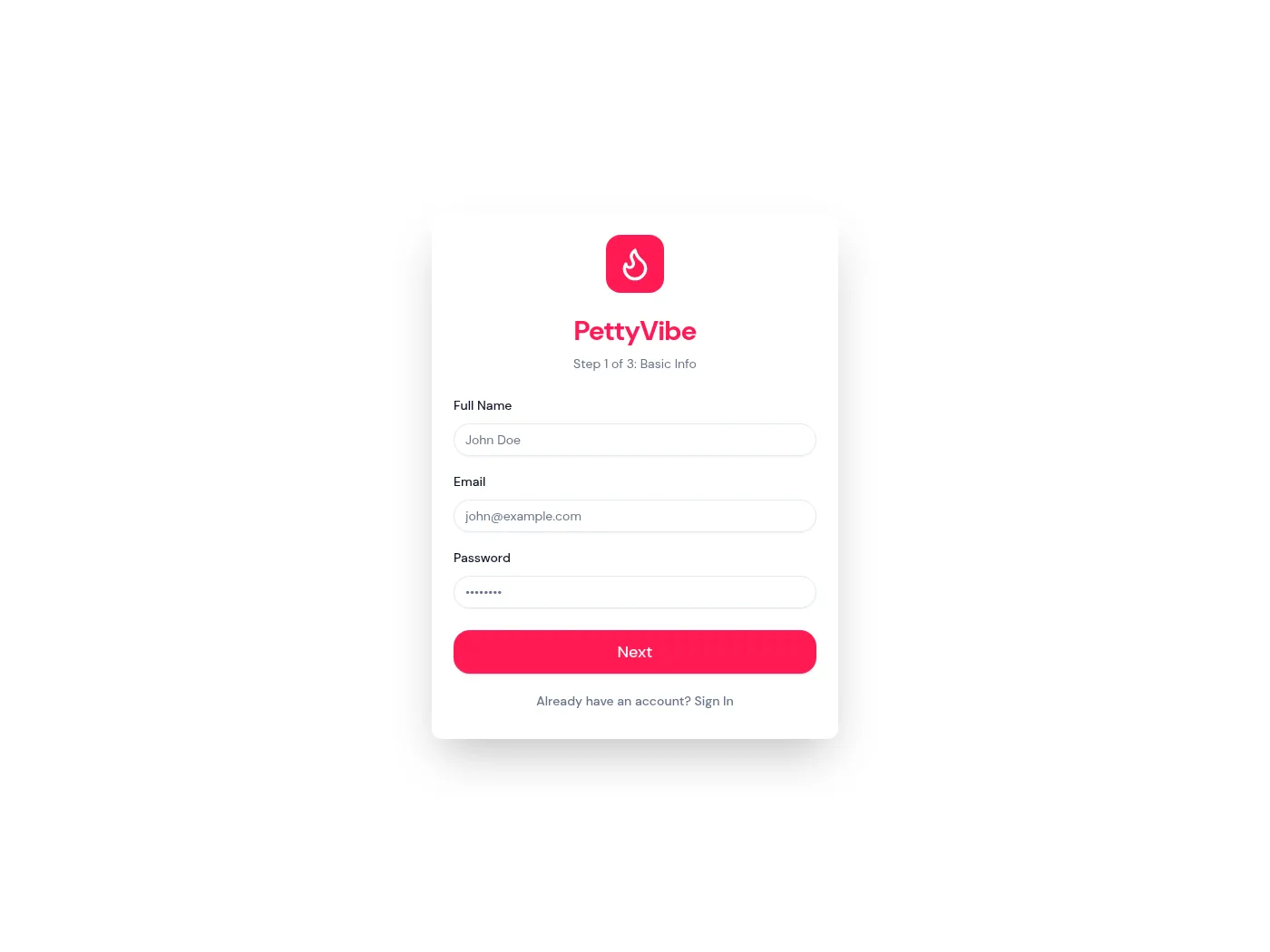 PettyVibe Dating Game