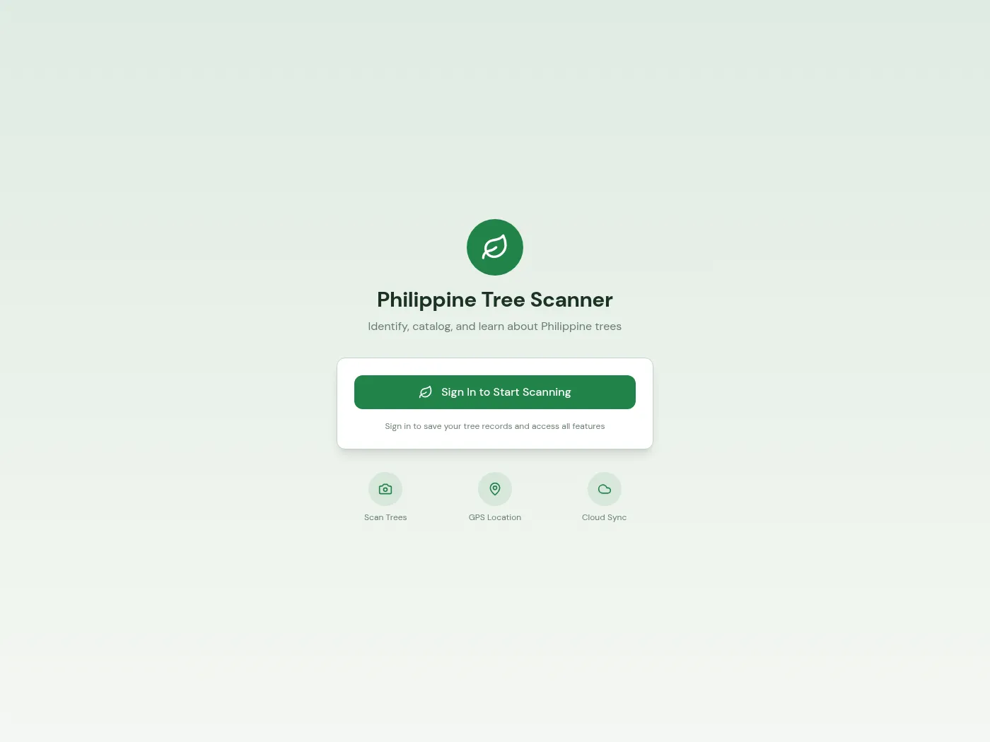 Philippine Tree Scanner