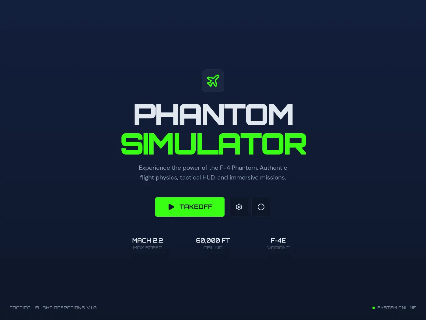 Phantom Flight Simulator