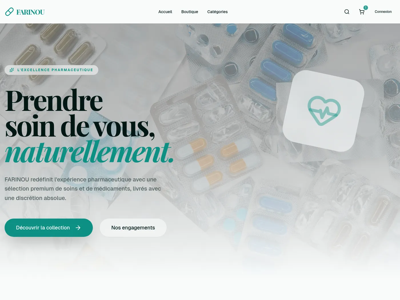 Pharma Commerce Shop