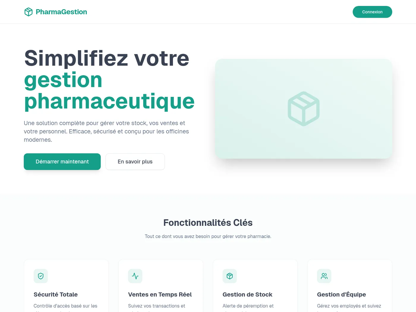 Pharma Gestion Web