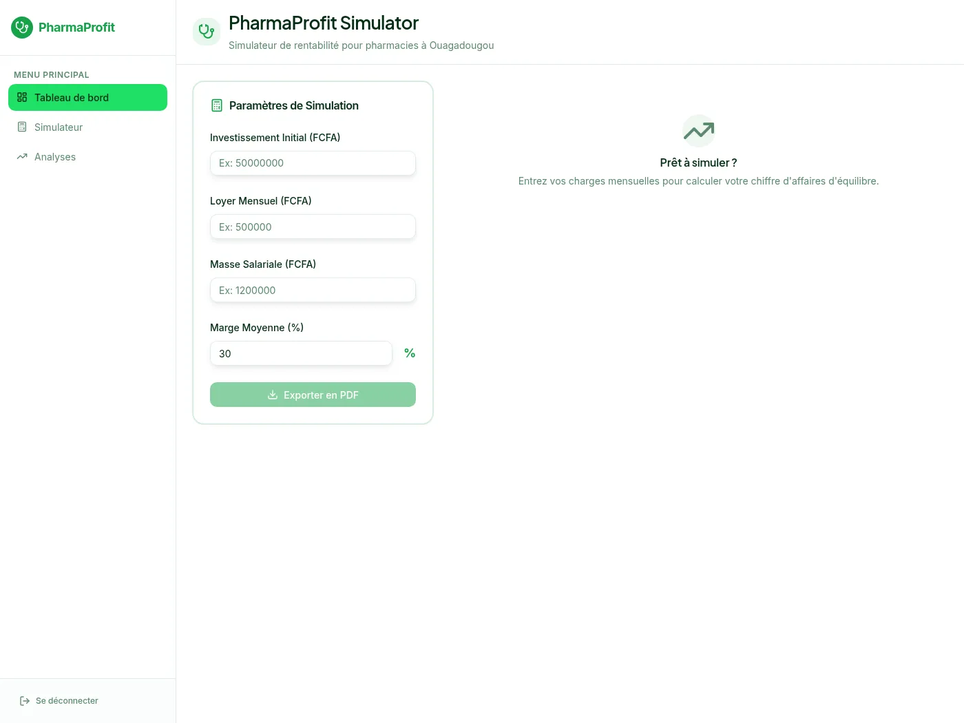PharmaProfit Simulator